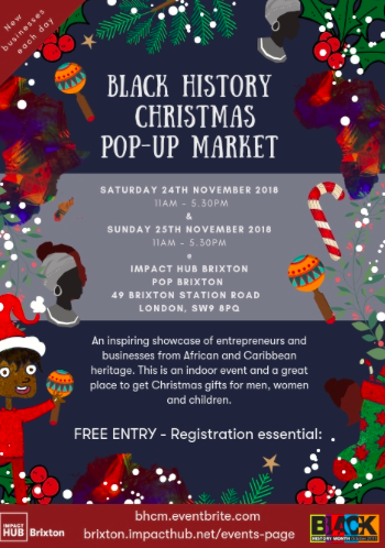 Black History Christmas Market Weekend - Black History Month 2026