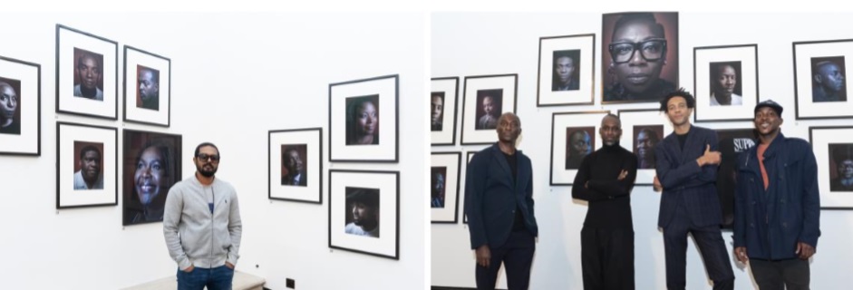 Black is the New Black: Portraits by Simon Frederick National Portrait ...