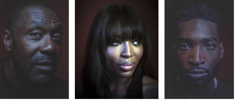 Black is the New Black: Portraits by Simon Frederick National Portrait ...