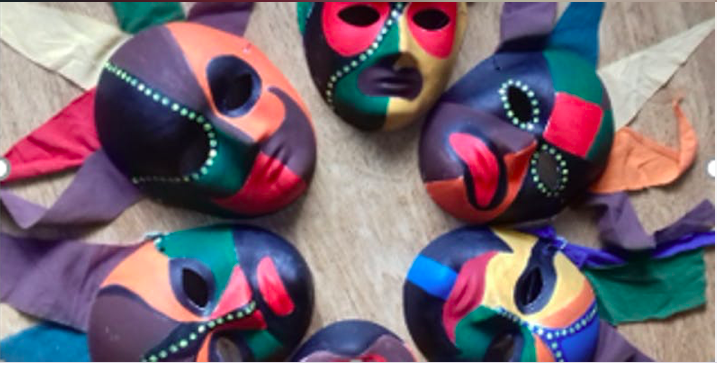 African Mask Making for Children - Black History Month 2025
