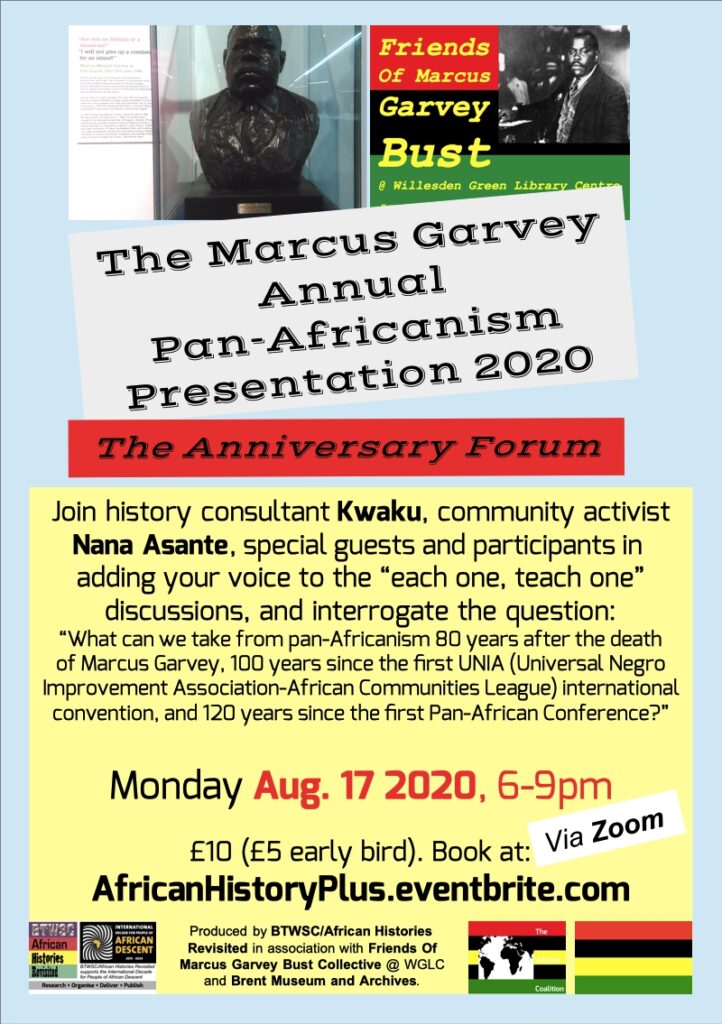 Marcus Garvey: 80 Years On... And The Significance Of August In The Pan ...