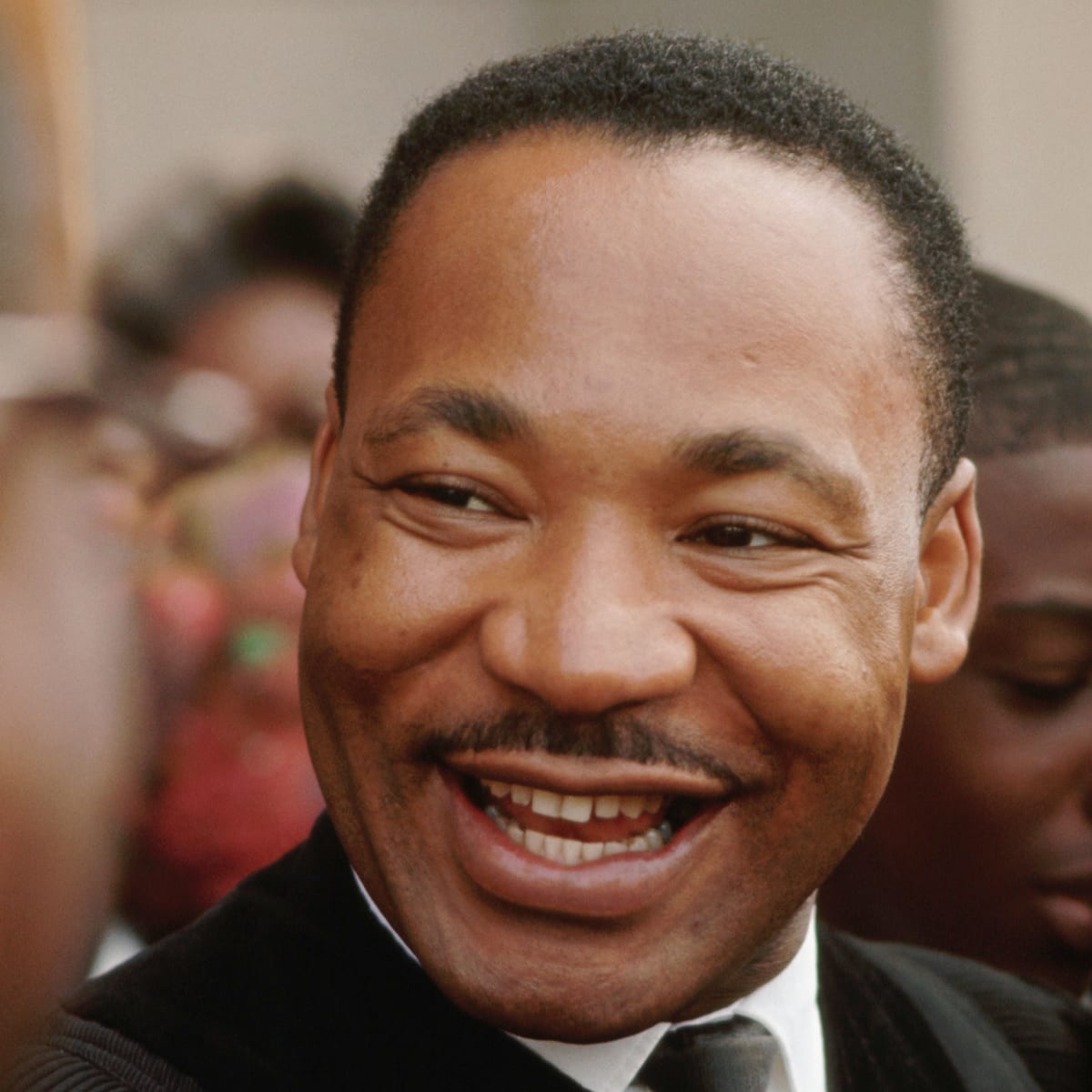 Martin Luther King Smiling