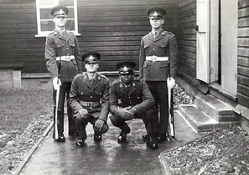WO2 Norman ‘Snowy’ Harris (RQMS) Rtd., Royal Artillery, British Army ...