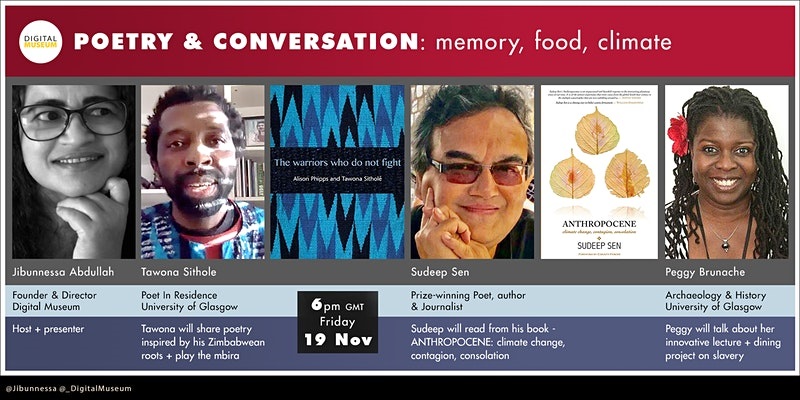 Poetry & Conversation: Memory, Food, Climate - Black History Month 2025