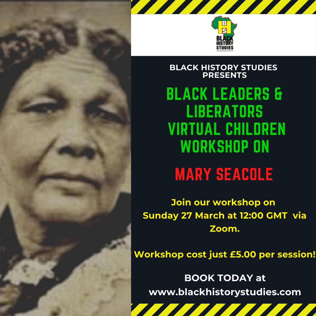 Black Power: Great Black Leaders & Liberators Children’s Workshop ...