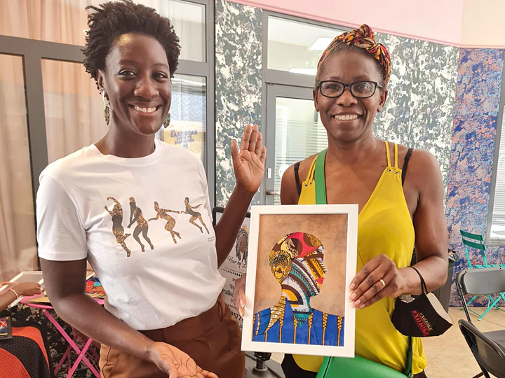 Mindful African self-portrait art workshop with Birungi Kawooya - Black ...