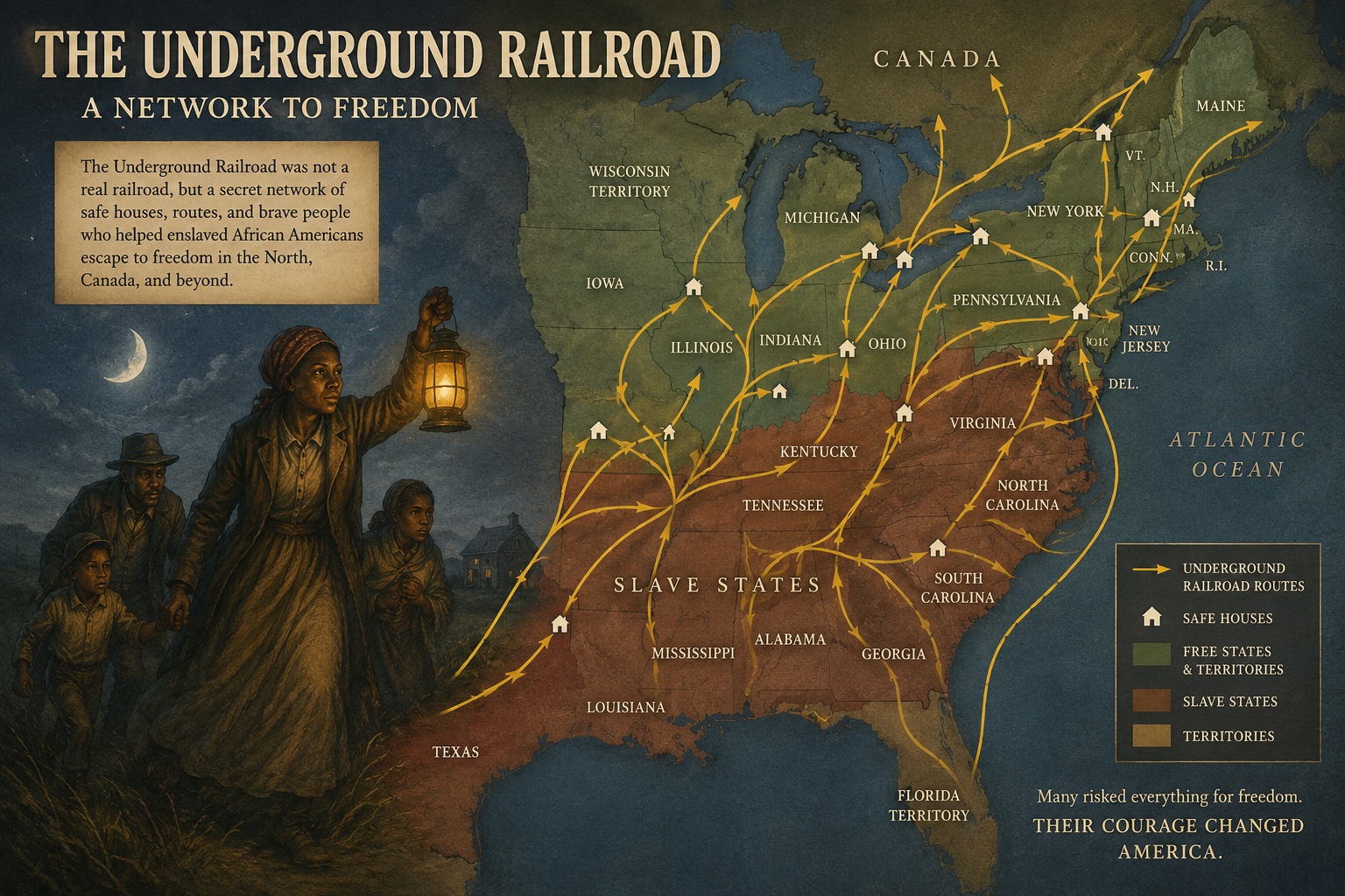 Harriet Tubman's Impact on American History: From the Underground ...