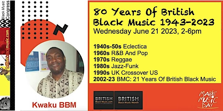 80 Years Of British Black Music 1943-2023 - Black History Month 2025