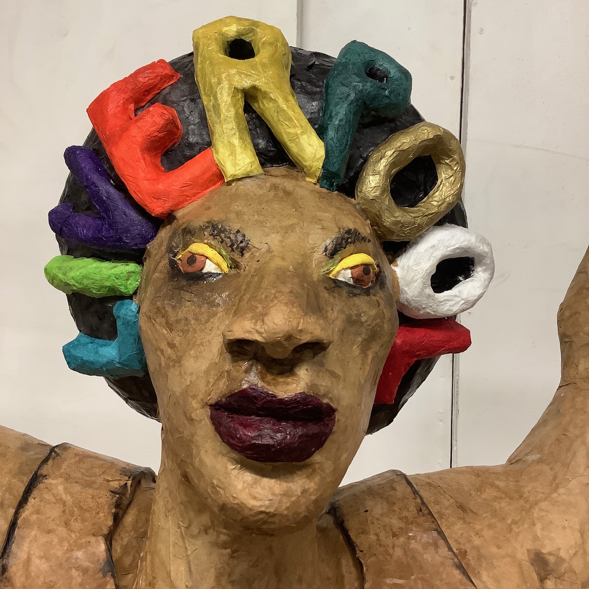 "CELEBRATION" new recycled sculpture by Faith Bebbington - Black ...