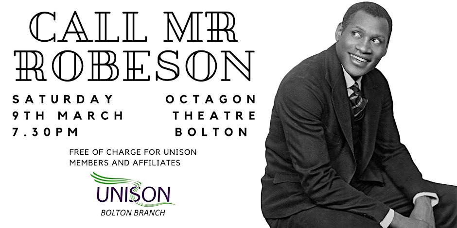 Call Mr Robeson - Black History Month 2025