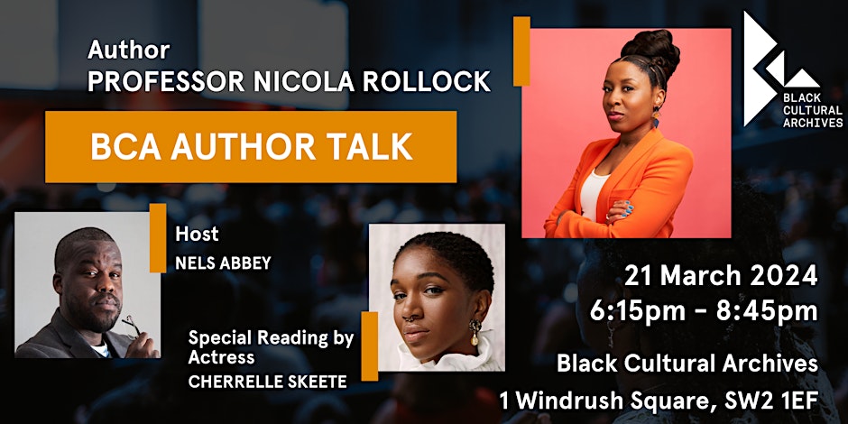 BCA Author Talk: Professor Nicola Rollock - The Racial Code - Black ...