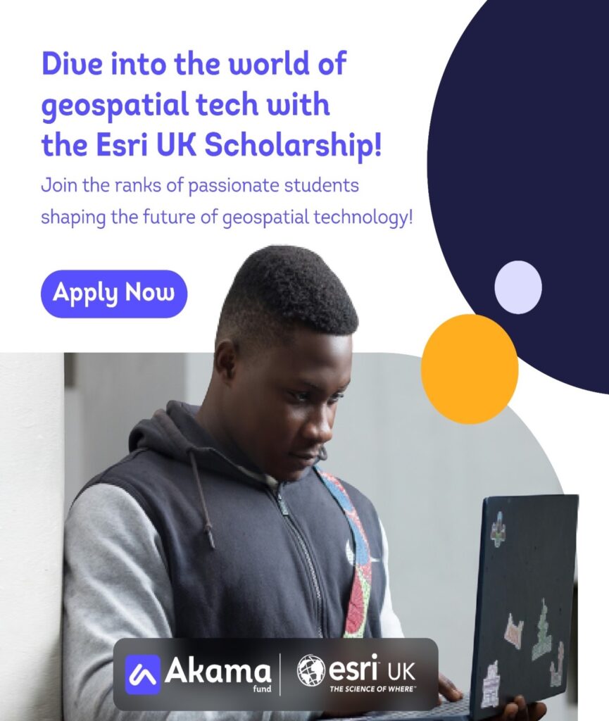 Esri UK launches new geospatial student scholarships to help diversify ...