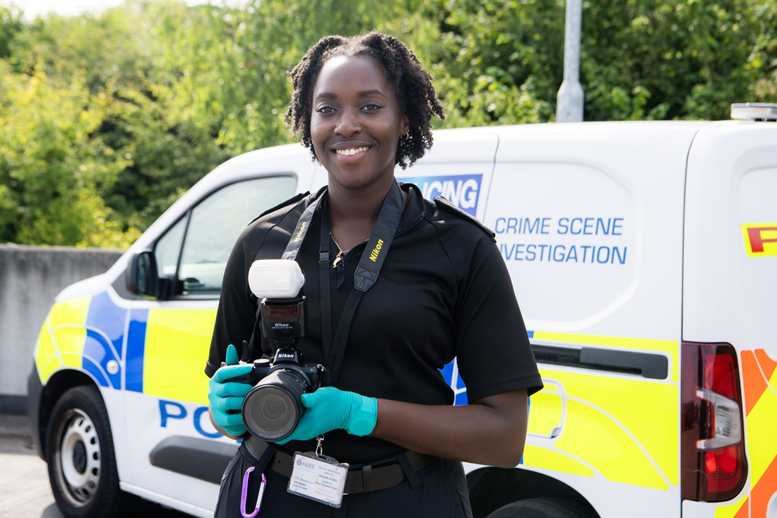 Senior Crime Scene Investigator Ty is changing the narrative at West Yorkshire Police - Black ...