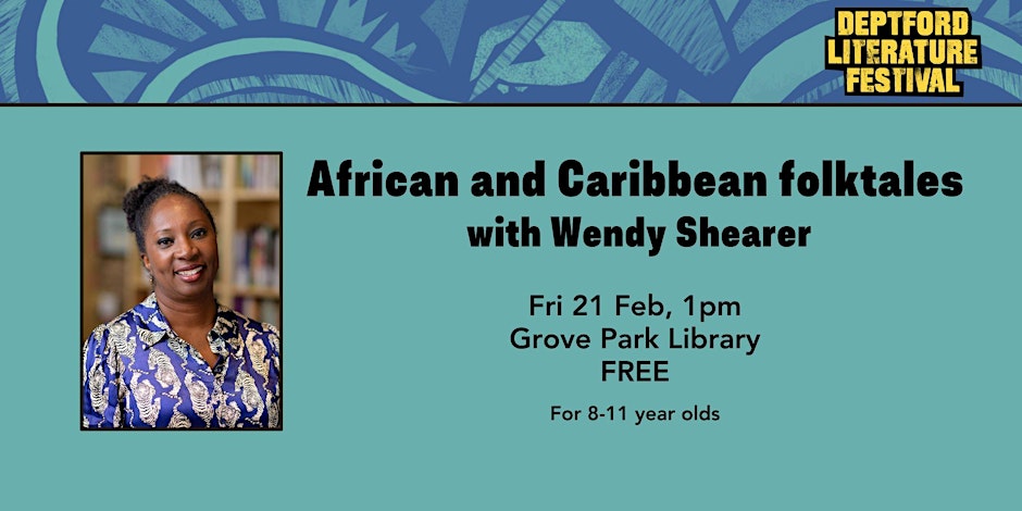 African and Caribbean folktales with Wendy Shearer at Grove Park Library - Black History Month 2025