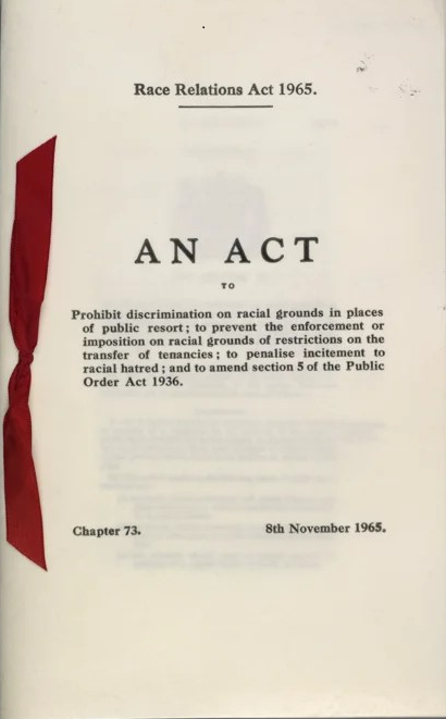 Marking 60 Years Since the Race Relations Act of 1965 - Black History ...